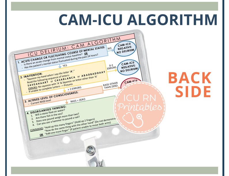 ICU Liberation A-F Bundle | Printable PDF Download - Etsy