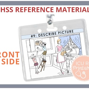 NIH Stroke Scale [ NIHSS ] Badge Insert | Printable PDF Download - Etsy