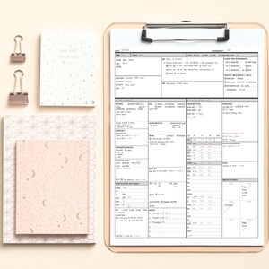 ICU Nurse Brain Report Sheet Printable PDF Download - Etsy UK