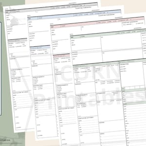 ICU Nurse Brain Report Sheet Printable PDF - Etsy