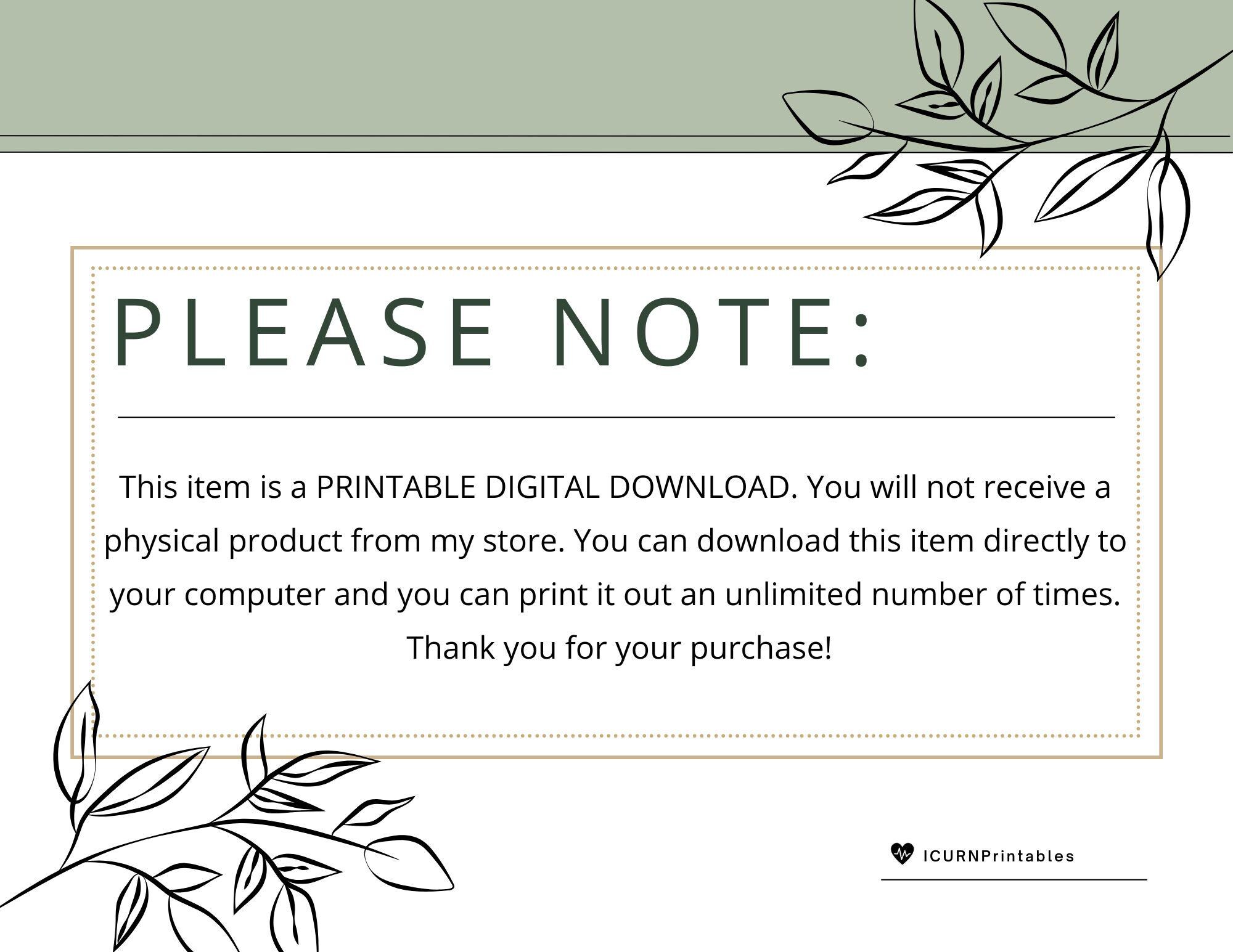 Adult Vital Signs Reference Sheet | Printable PDF Download - Etsy
