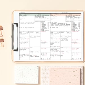 Pcu/step-down/telemetry Nurse Brain Report Sheet | Printable PDF ...