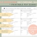 Tele Monitor Recording Sheet | Printable PDF Download - Etsy