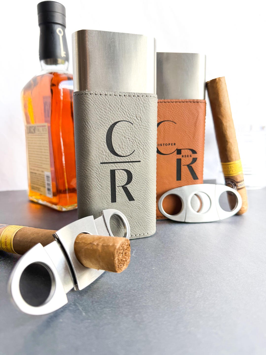 Groomsman Cigar Box Personalized Cigar Holder Groomsman Gift Cigar ...