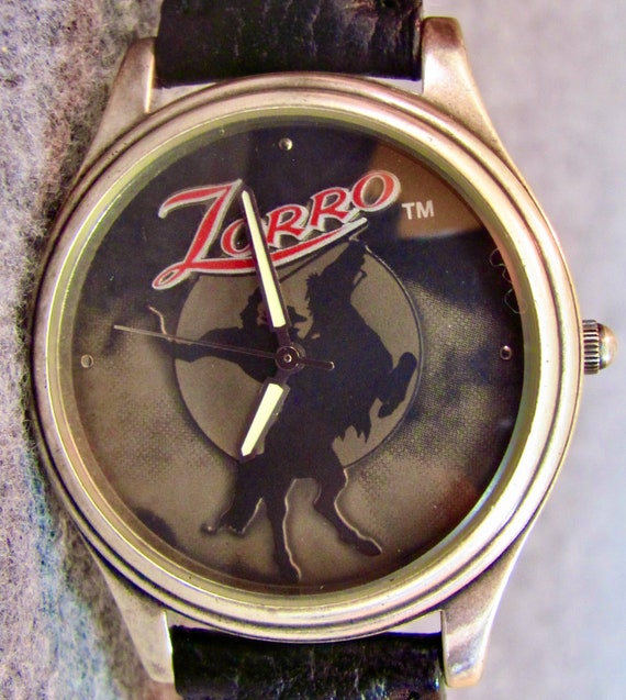 Zorro Fossil Watch Vintage Collectible Limited Editio… - Gem