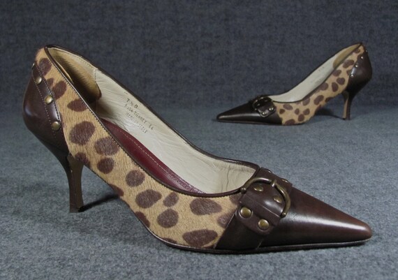 Coach Tierney Studded Red Italian Leather Signature K… - Gem