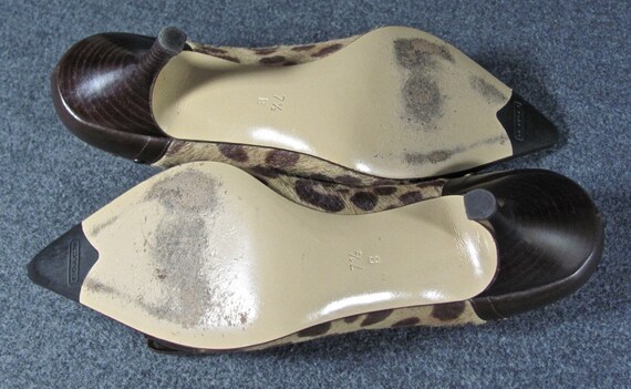 Coach Tierney Studded Red Italian Leather Signature K… - Gem