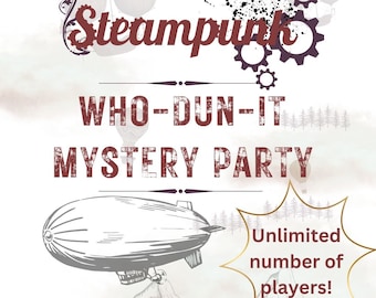 Murder Mystery Game Photobooth Props/ Instant Download and - Etsy