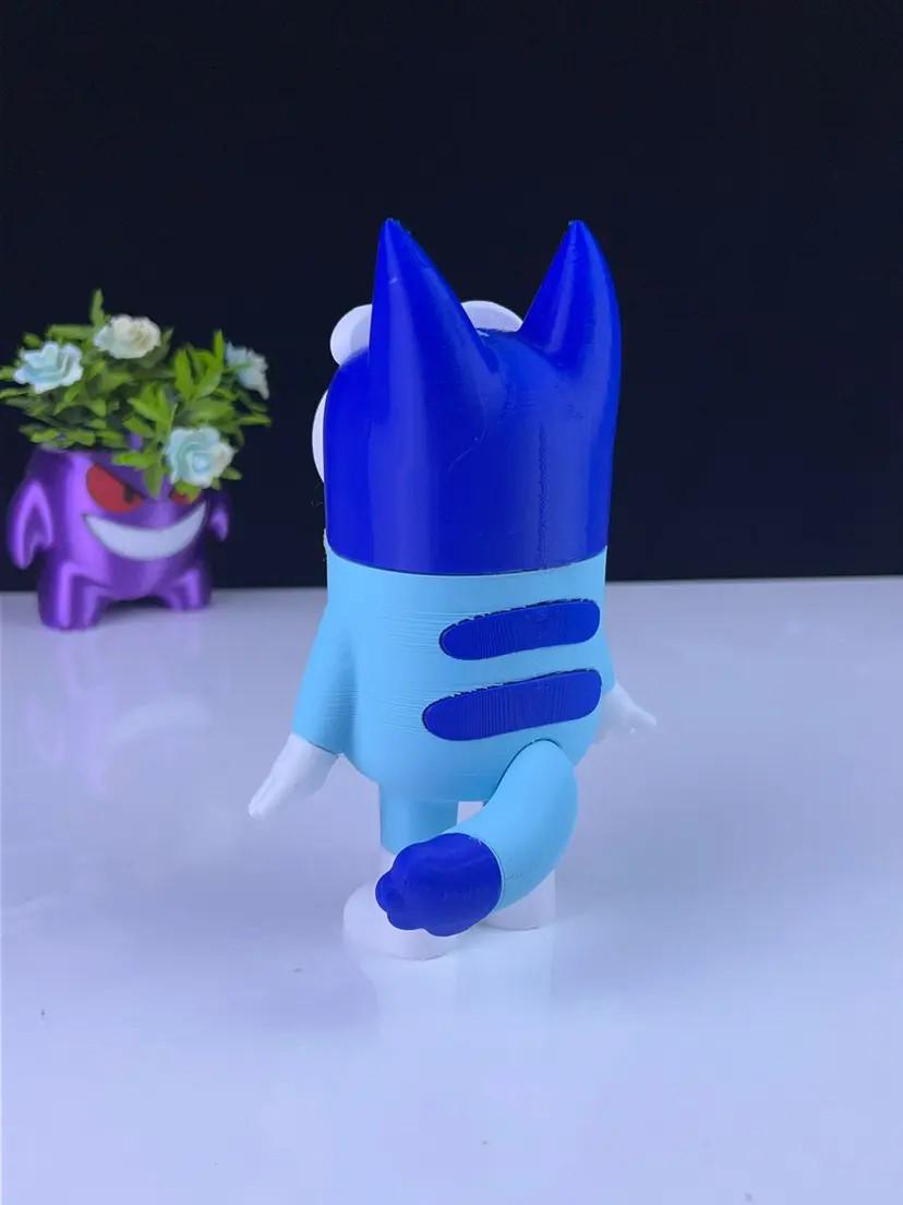 Bluey 3D Printed - Etsy