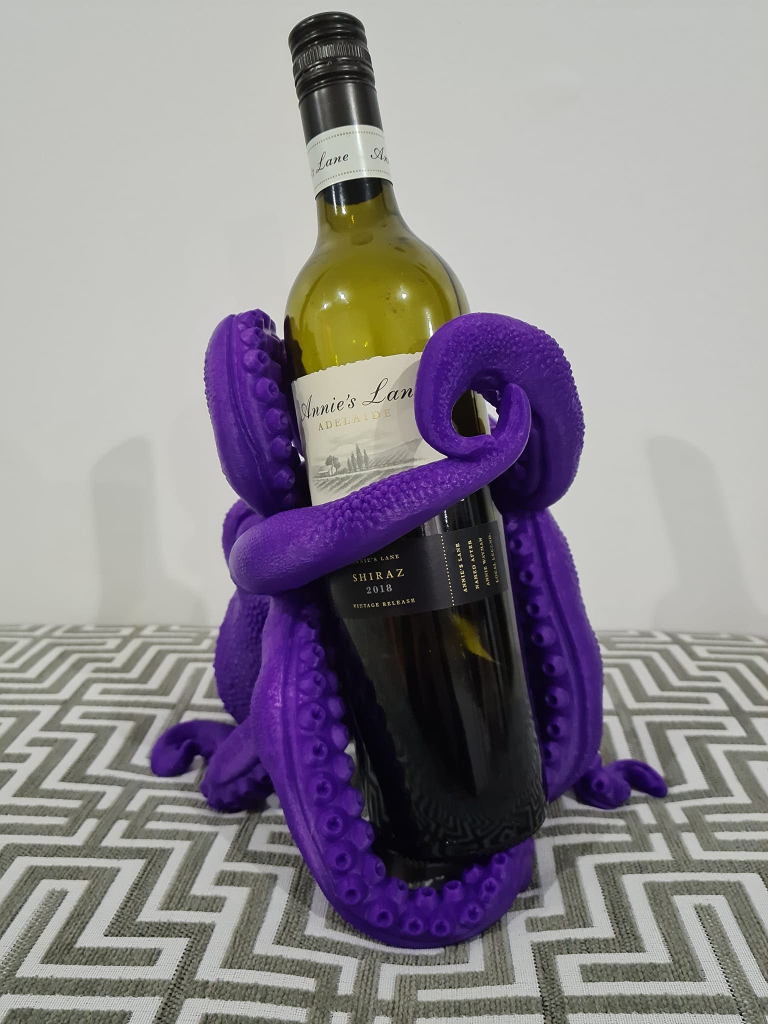 Octopus Wine Bottle Holder - Etsy