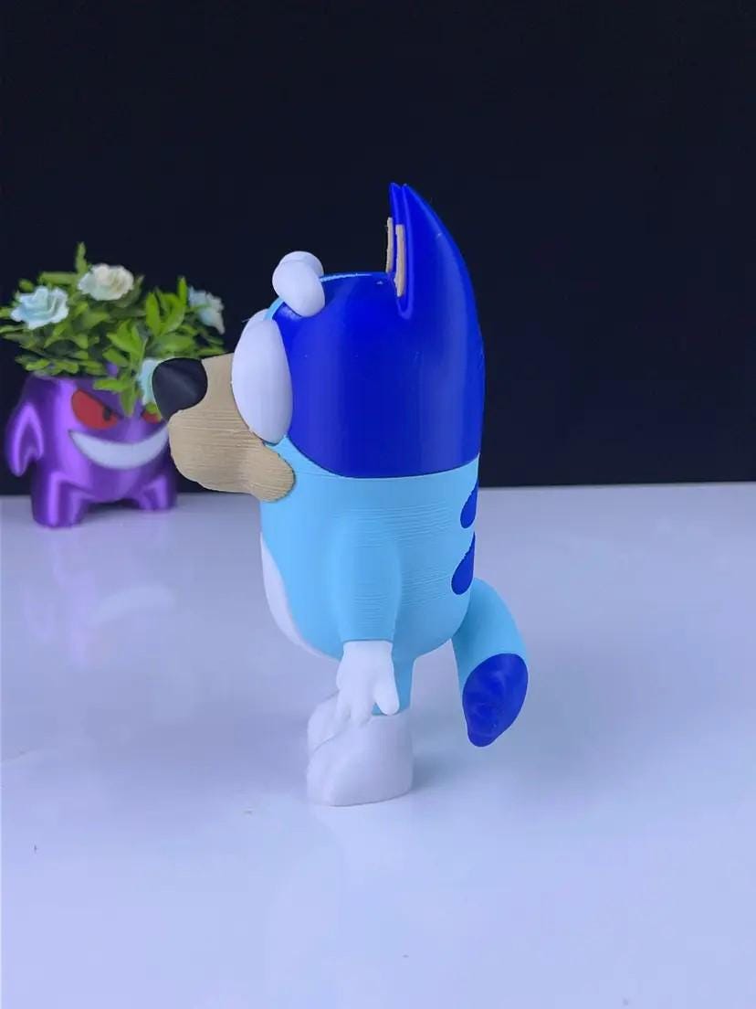 Bluey 3D Printed - Etsy