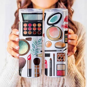 Personalized Makeup Tumbler Custom Name Beauty Professional Gift Makeup ...