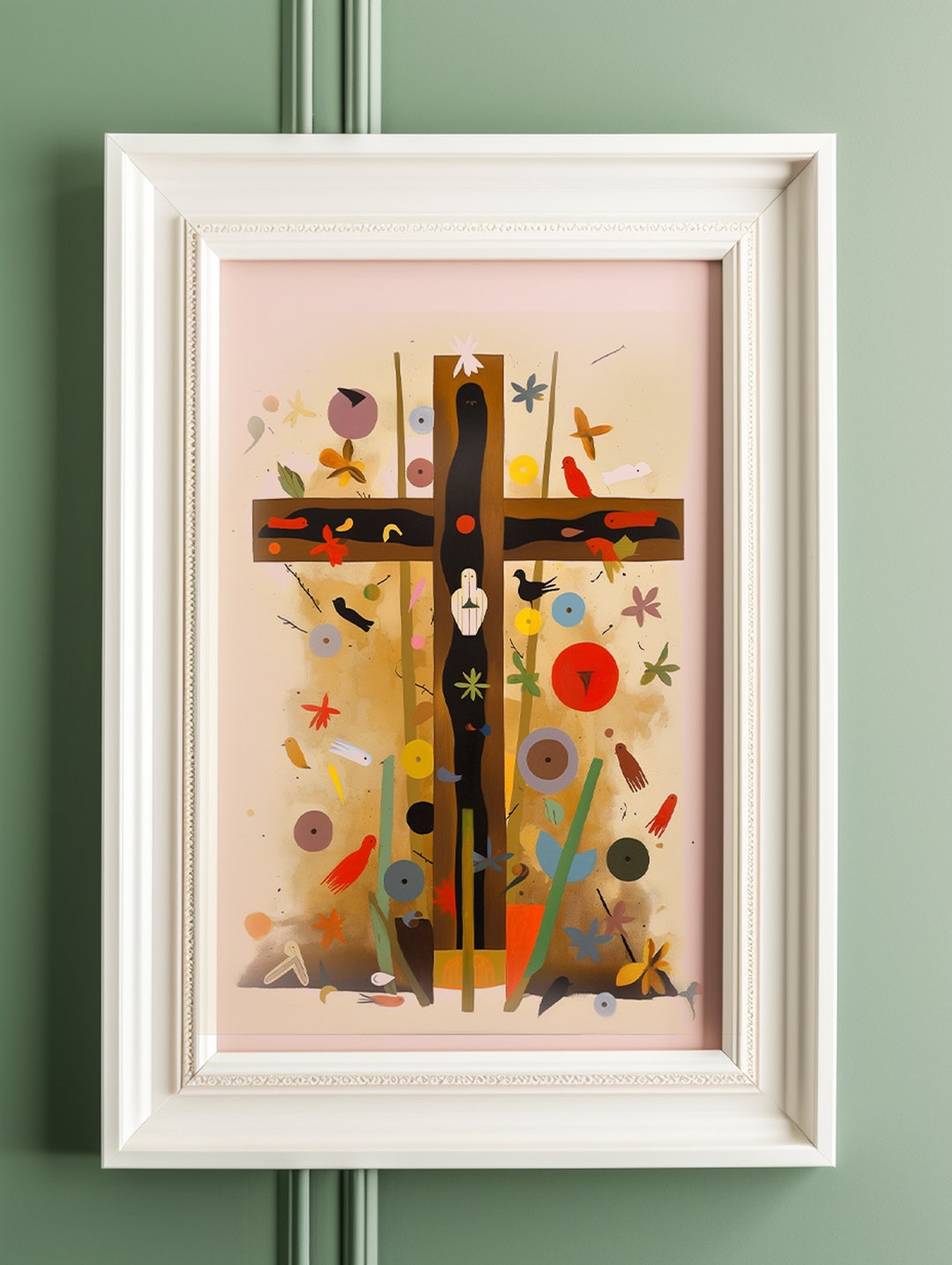 A Picture of the Cross of Jesus Printable Copy - Etsy
