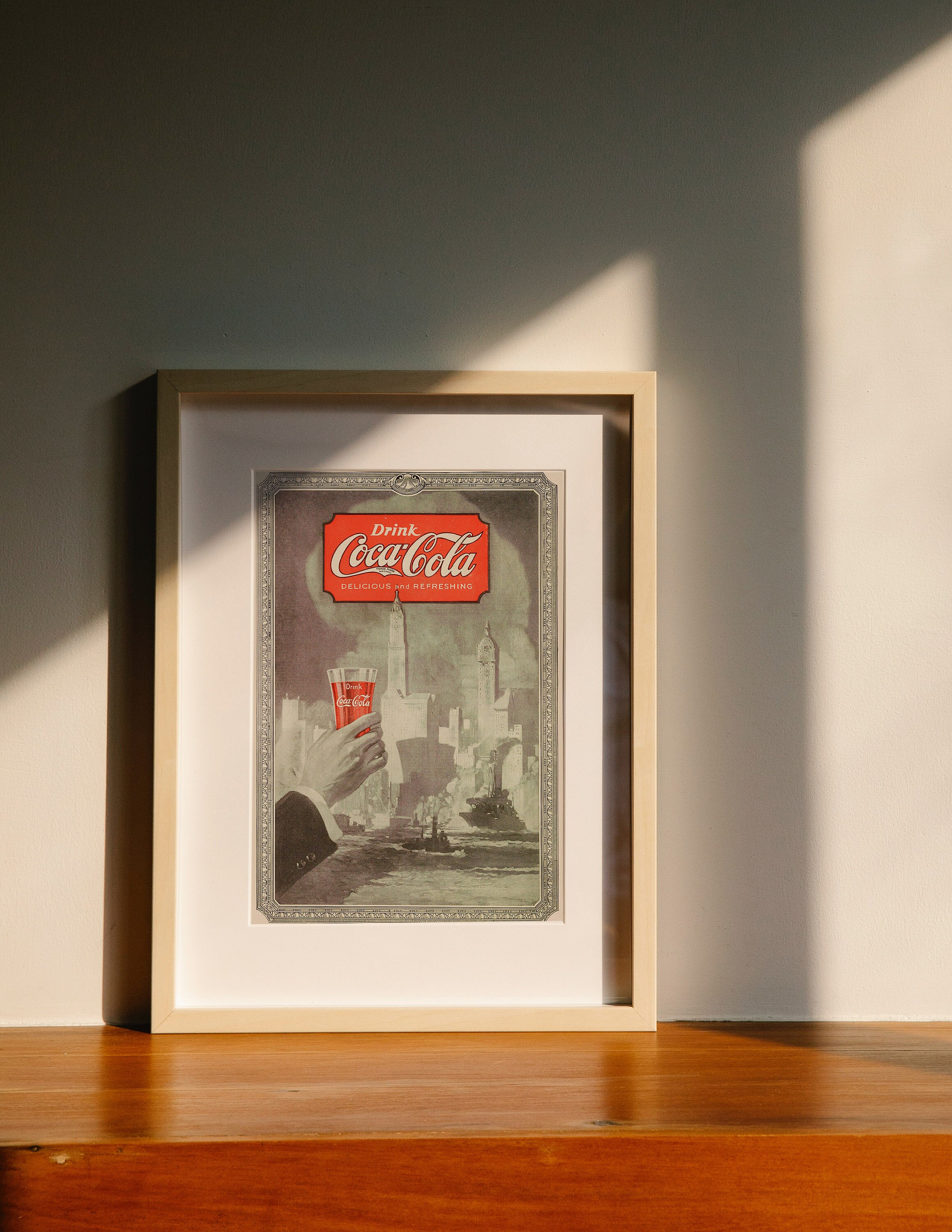 Vintage Coca Cola Poster Ad From 1919 Digital Download for Collectors ...
