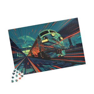 Dynamic Locomotive Train Illustration: Captivating Rail Artwork 7 1014 ...