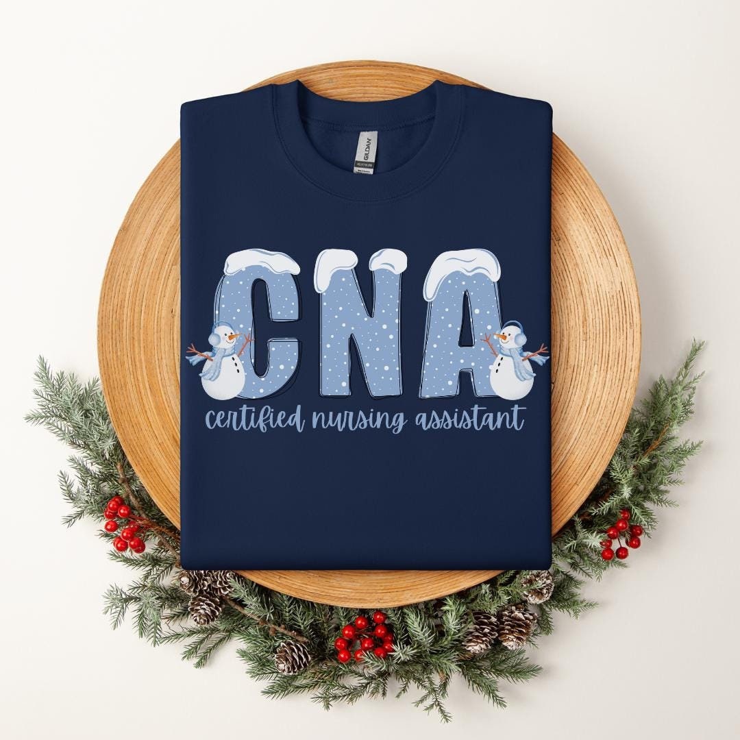 CNA Shirt Christmas CNA Shirts for Work Holiday Christmas CNA Tshirt ...