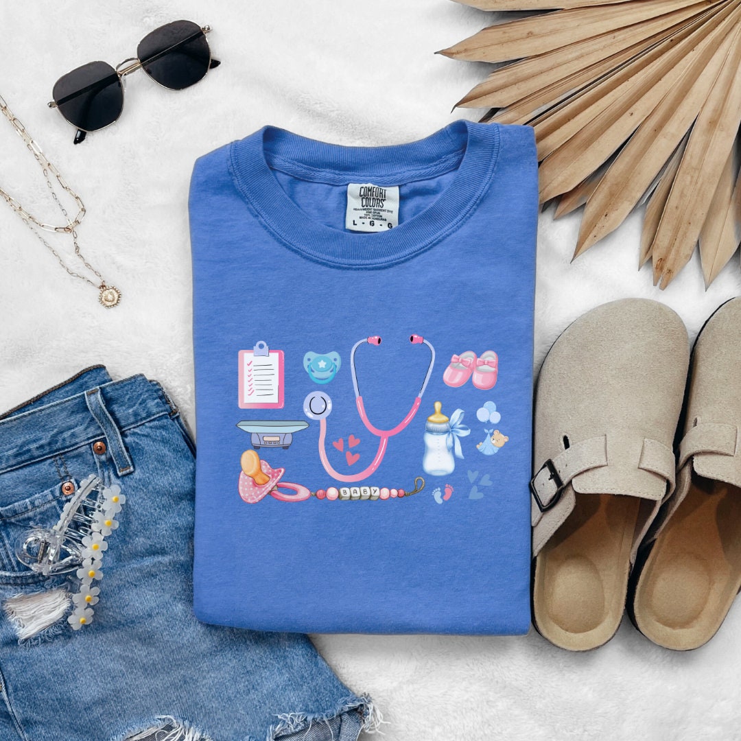 Trendy NICU Nursing Elements Tshirt, Matching Shirts for NICU Nurse ...