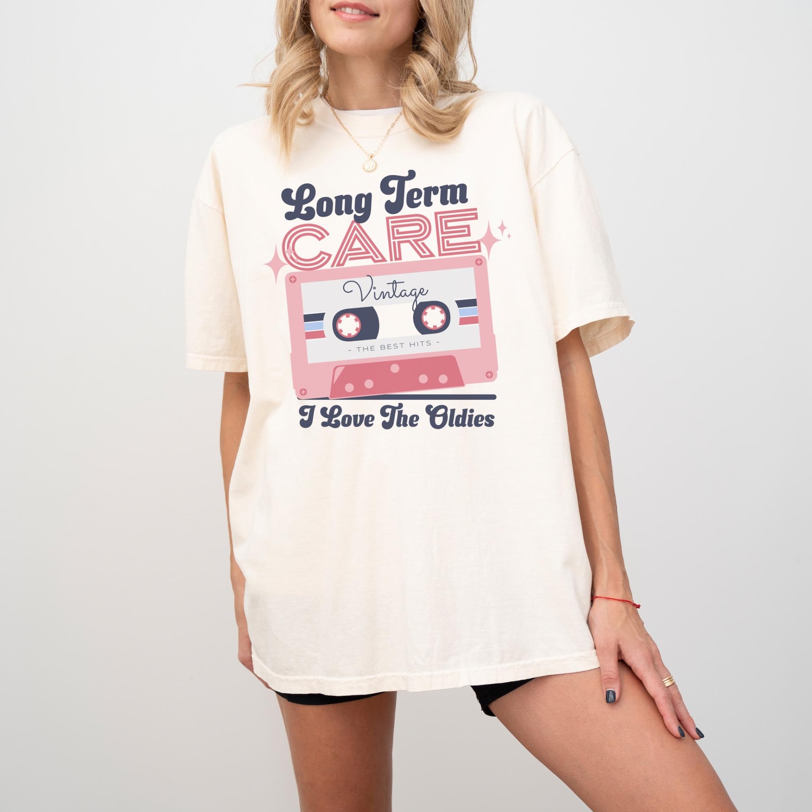 Long Term Care Nurse Shirt Retro LTC Nurse Tee Funny Geriatric Nurse ...