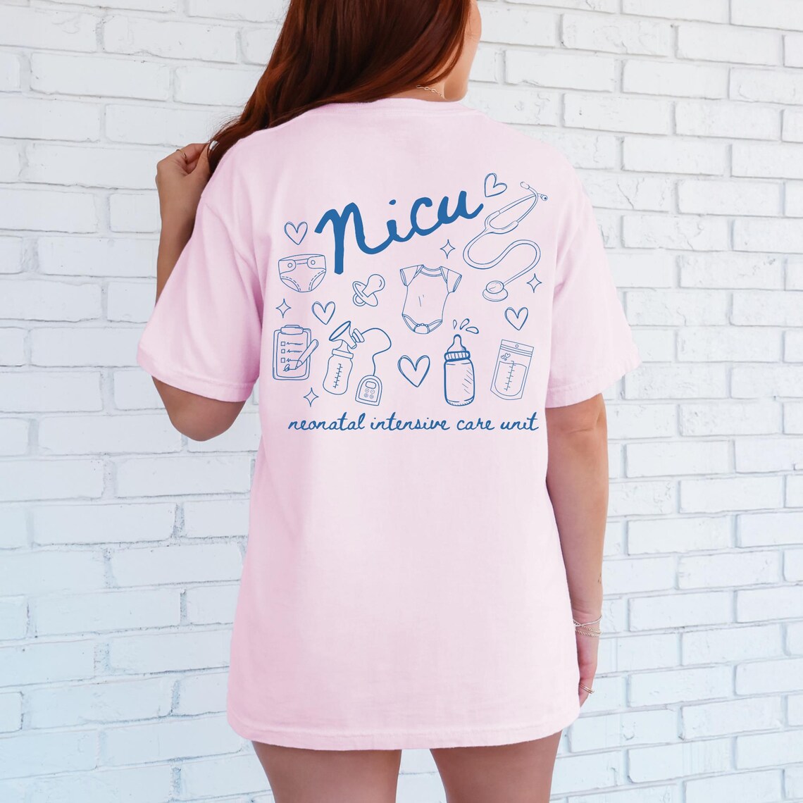 NICU Nurse Shirt Custom Neonatal Intensive Care Unit Team Shirts ...