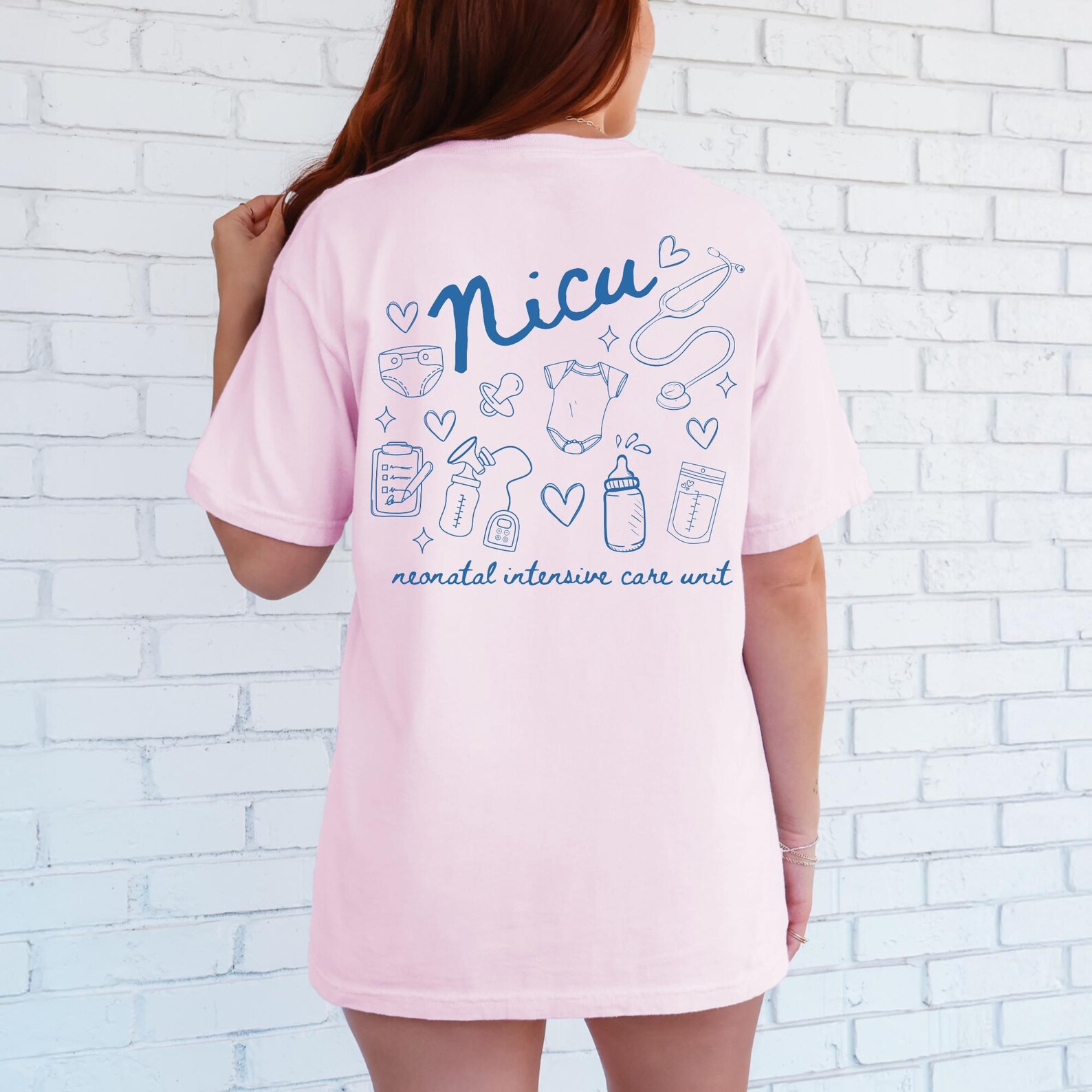 NICU Nurse Shirt Custom Neonatal Intensive Care Unit Team Shirts ...