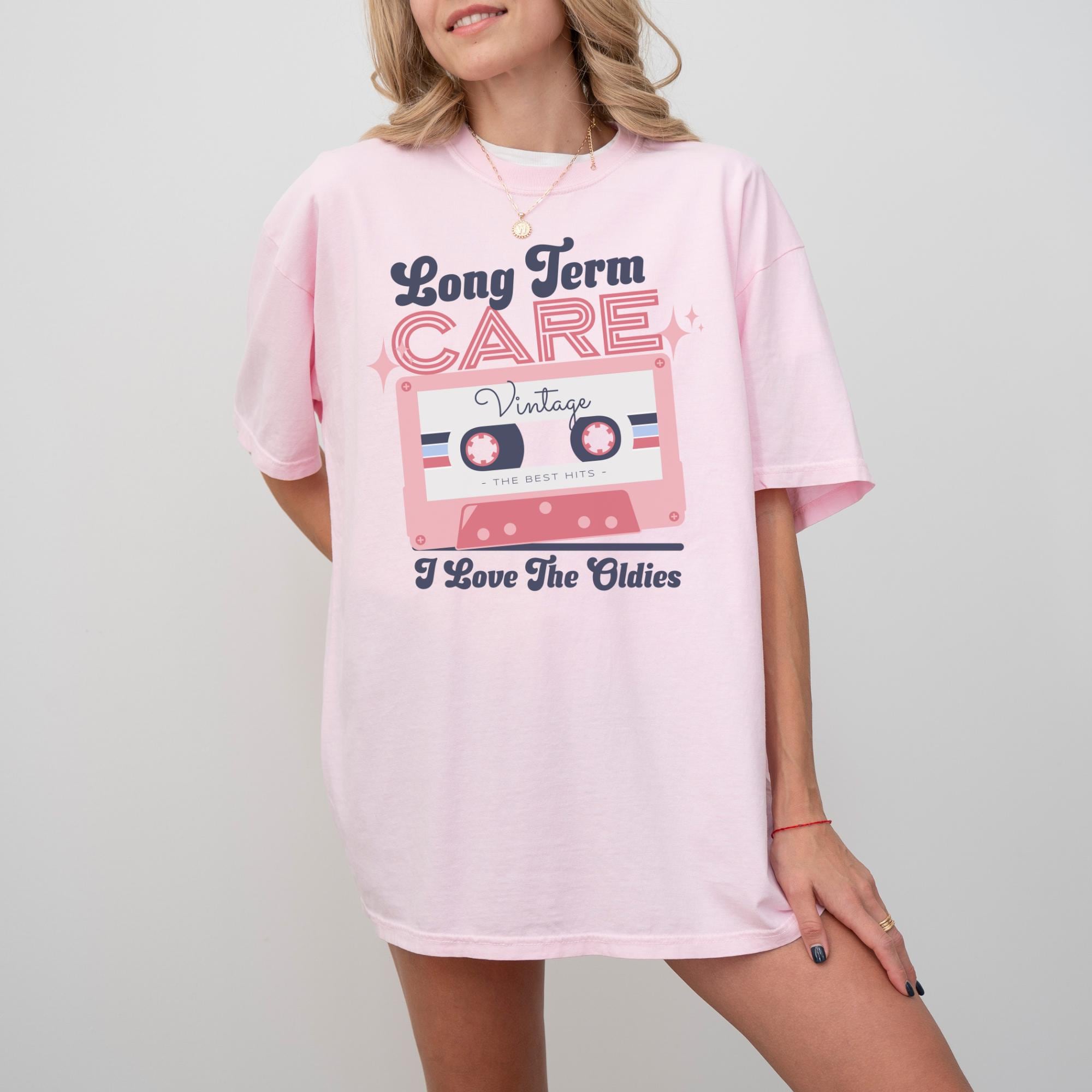 Long Term Care Nurse Shirt Retro LTC Nurse Tee Funny Geriatric Nurse ...