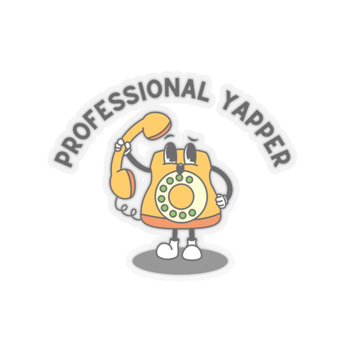 Professional Yapper Sticker Gift for Speech Therapist Yapper Gift Water ...