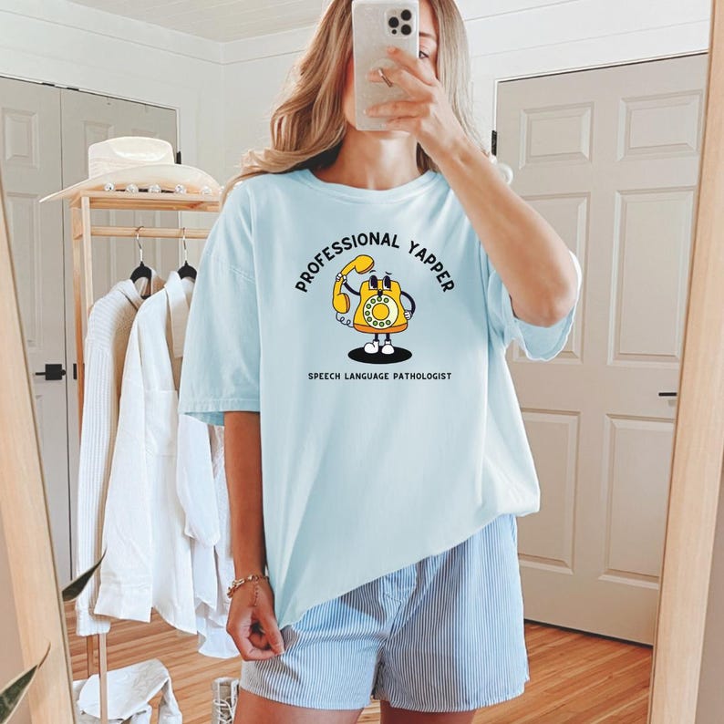 Speech Therapy Shirt Comfort Colors Speech Therapist Tshirt Aesthetic ...