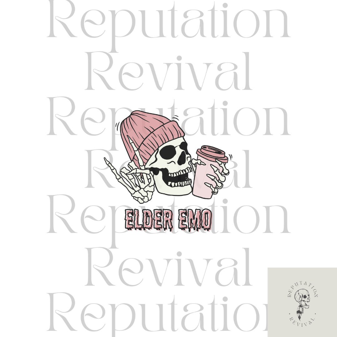 Goth SVG, Elder Emo SVG, Elder Emo, Elder Emo Shirt, Elder Emo PNG, Emo ...
