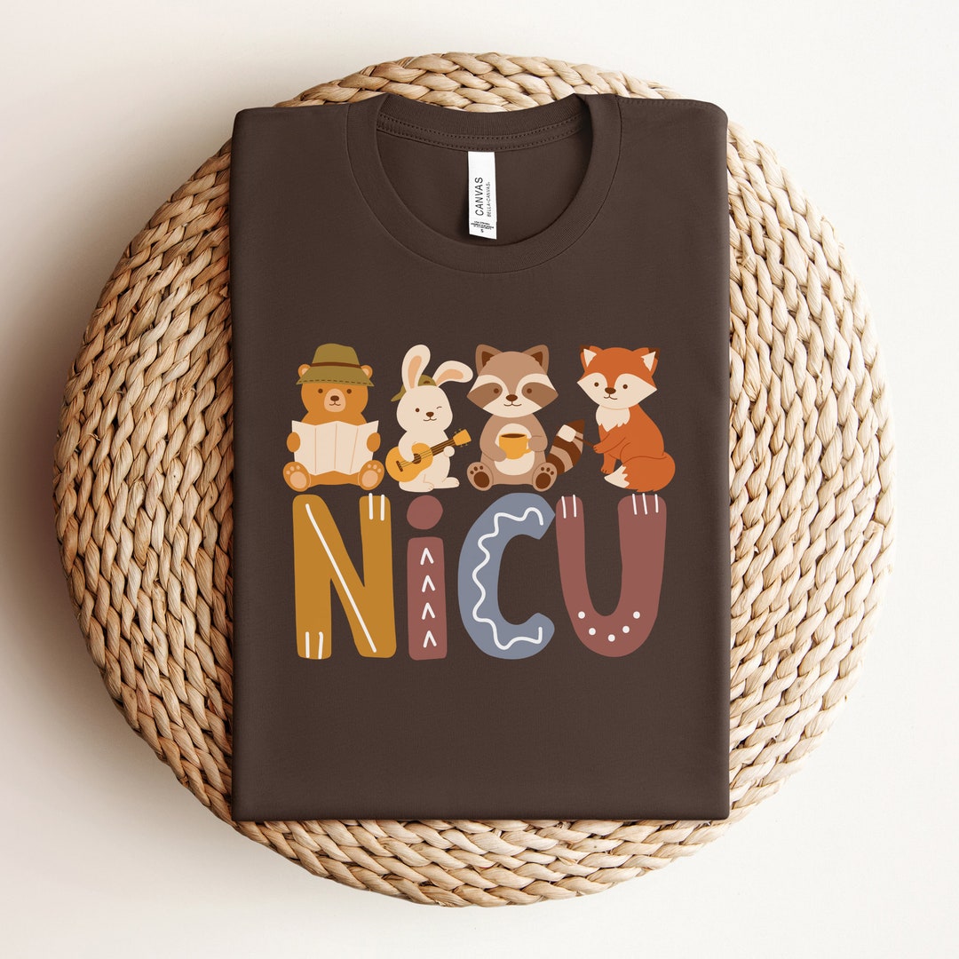 NICU Nurse Shirt Fall Cute Neonatal Intensive Care Unit Nurse Tee for ...