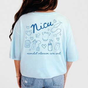 NICU Nurse Shirt Custom Neonatal Intensive Care Unit Team Shirts ...