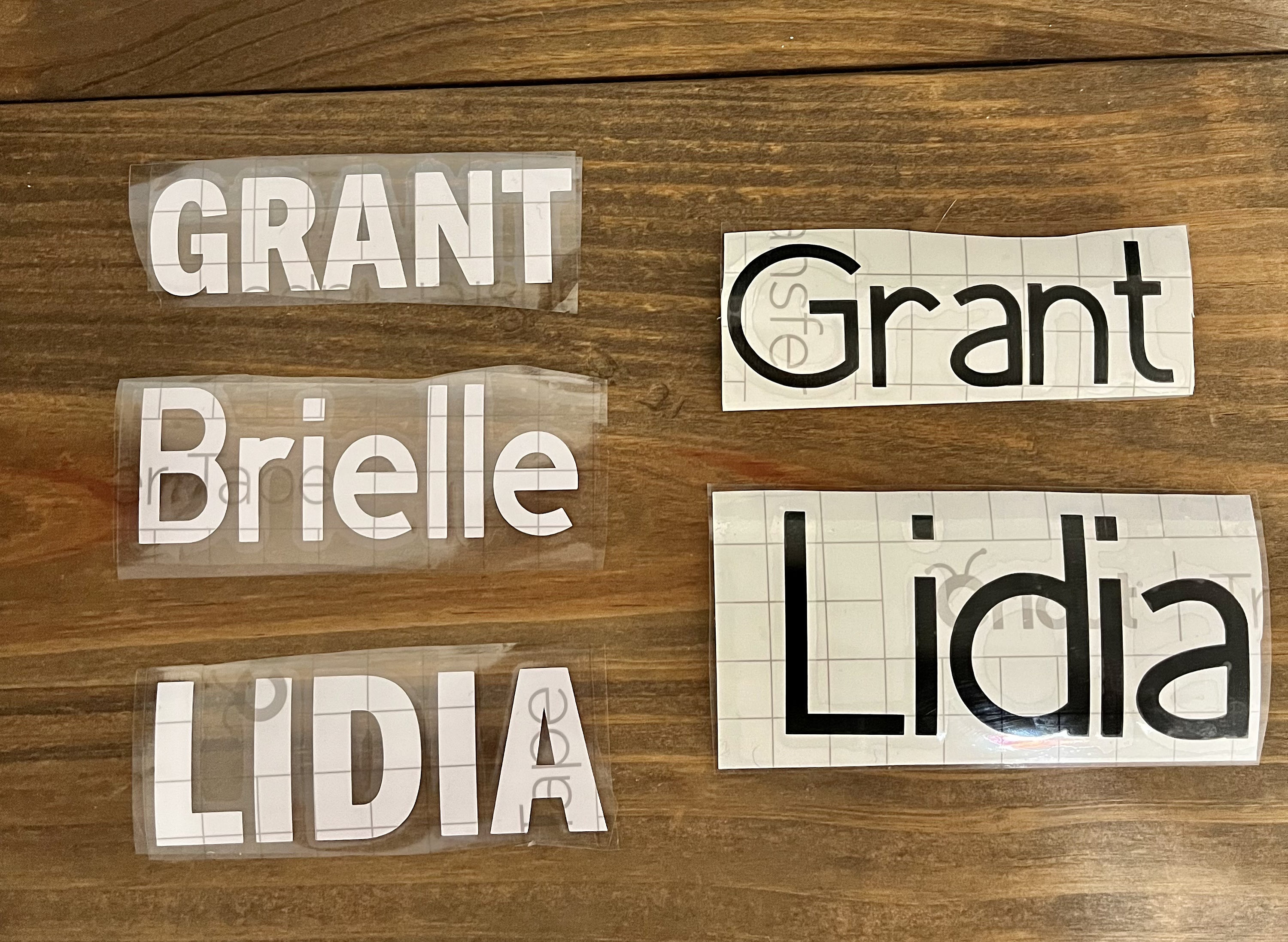 Custom Name Decals, Name Decal, Vinyl Sticker, Name Sticker, Custom ...