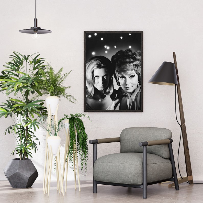 Bewitched | Beautiful Black and White Vintage Photo of Samantha and ...