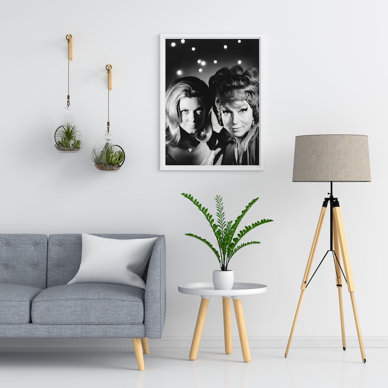 Bewitched | Beautiful Black and White Vintage Photo of Samantha and ...