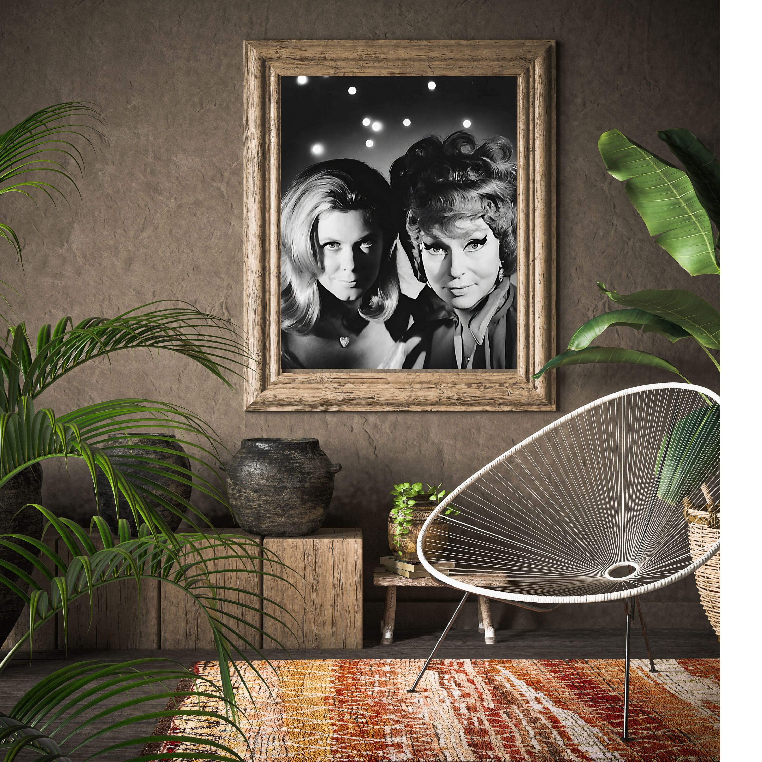 Bewitched | Beautiful Black and White Vintage Photo of Samantha and ...