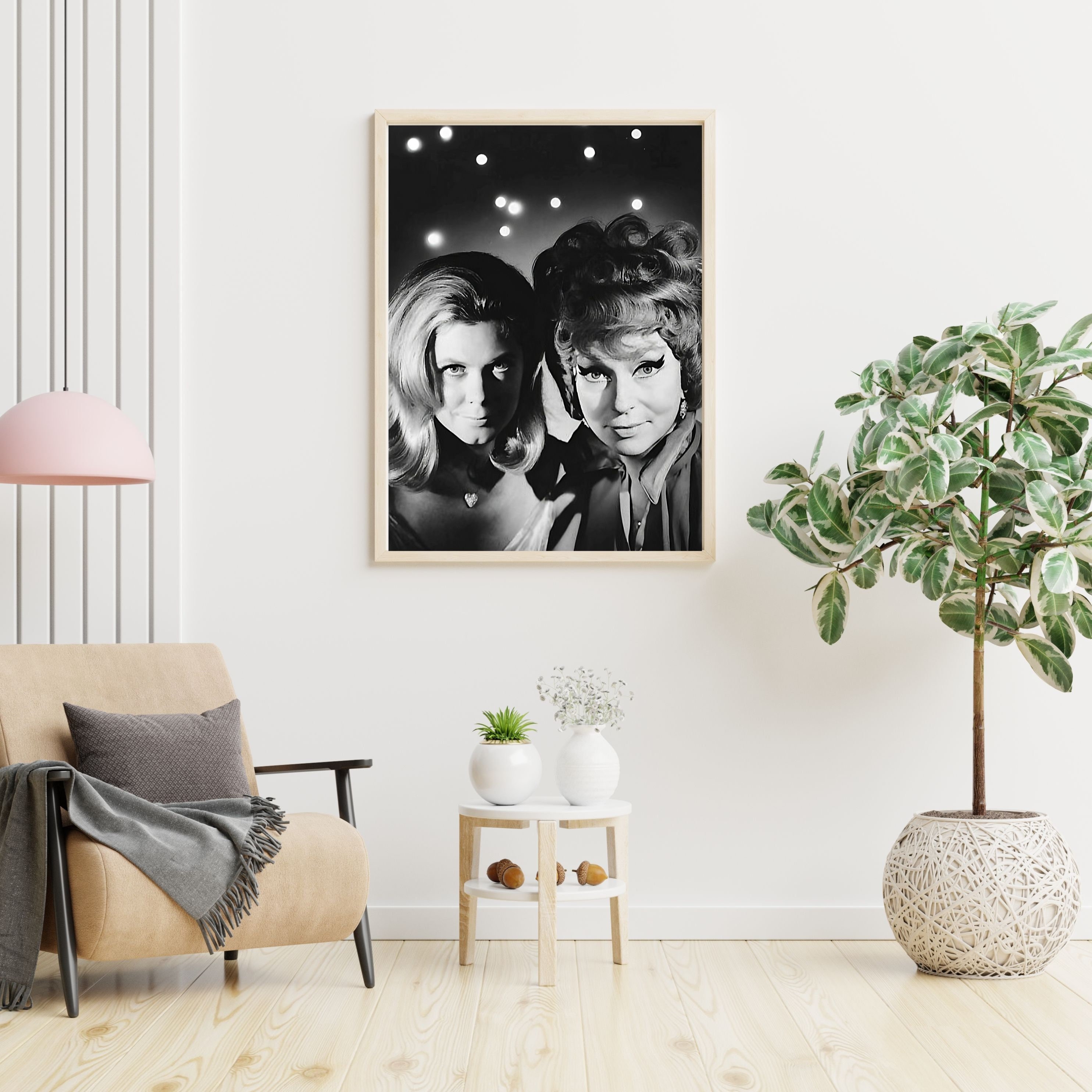 Bewitched | Beautiful Black and White Vintage Photo of Samantha and ...