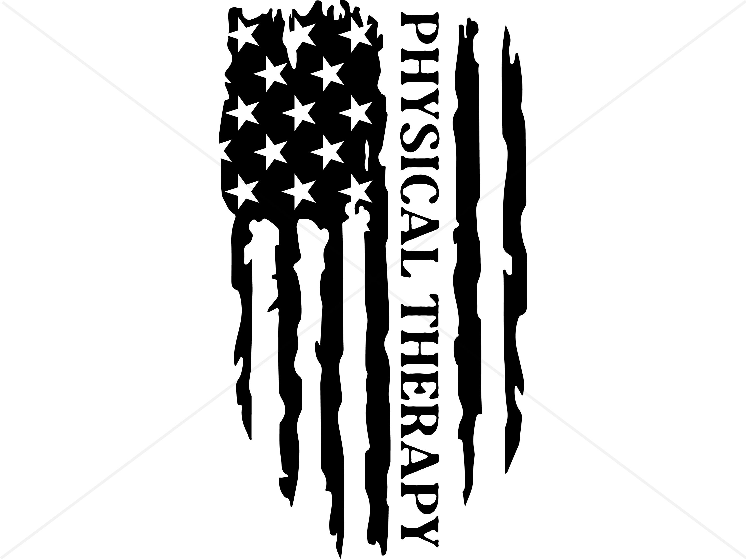 Physical Therapy American Flag Png, Ortho Rehab USA Clinic Shirt Jpg ...