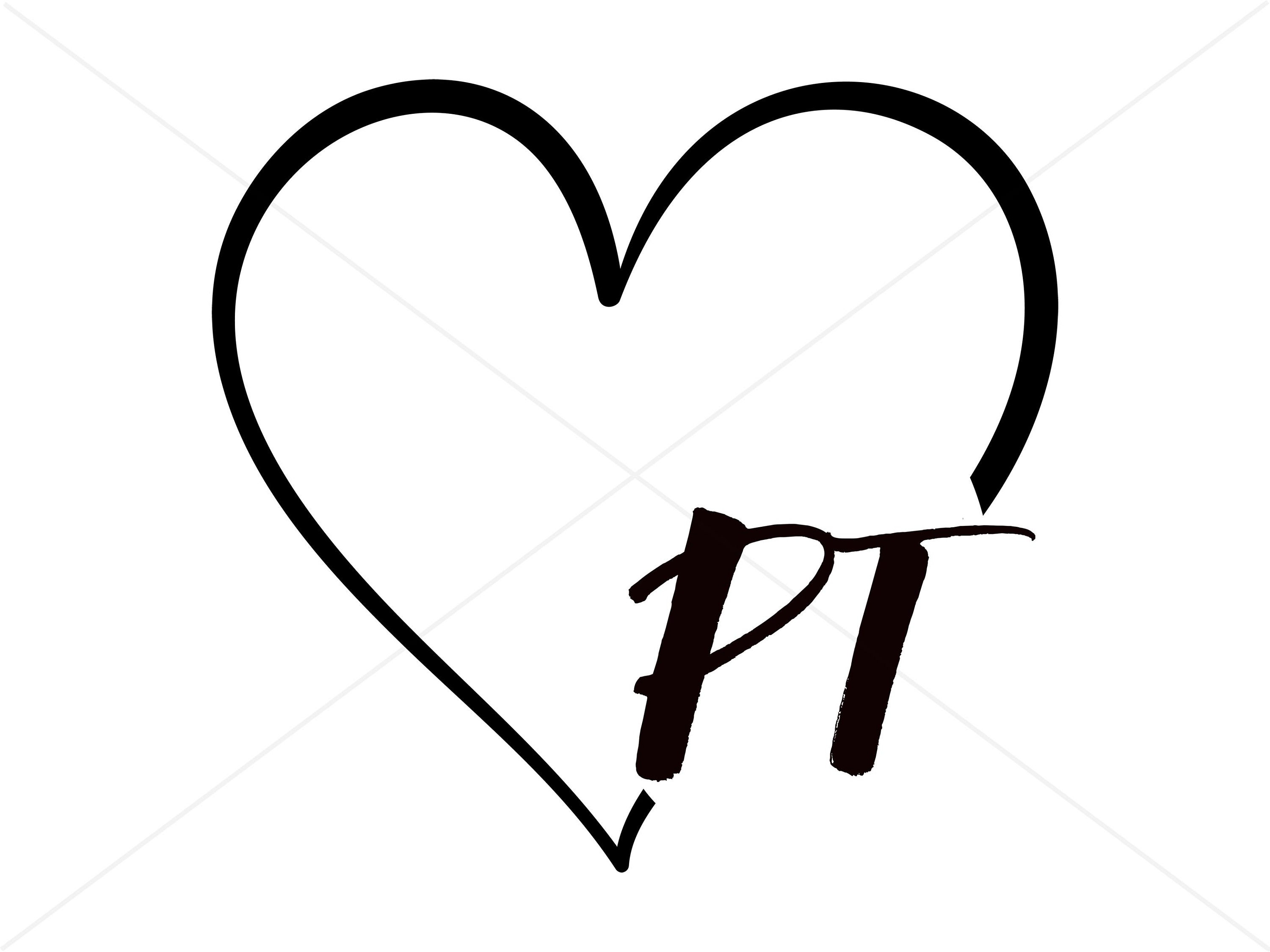 Physical Therapy Heart Png, Ortho Rehab PT Clinic Shirt Jpg, Healthcare ...