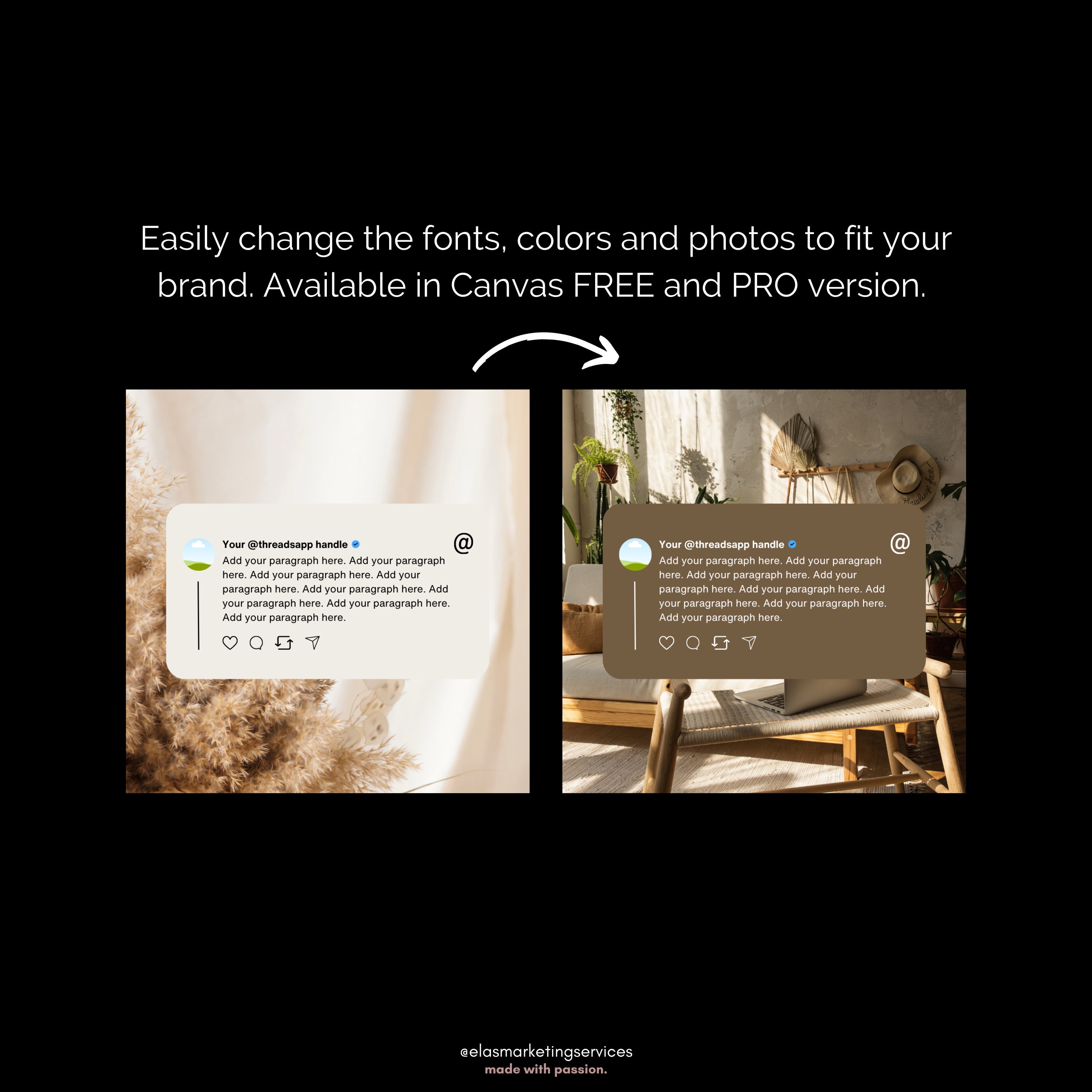 70+ Instagram Threads Post Templates & Strategy for Businesses and ...