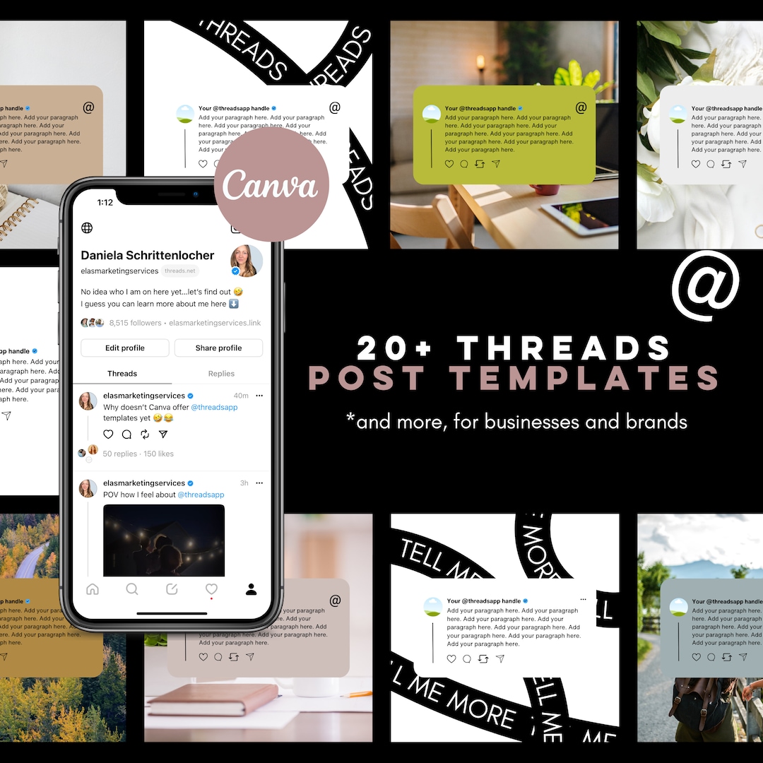 20+ Instagram Threads Post Templates & Strategy for Businesses and ...