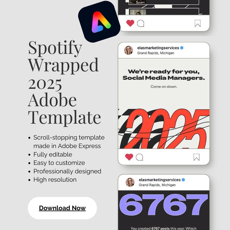 Canva Template Carousels - Etsy