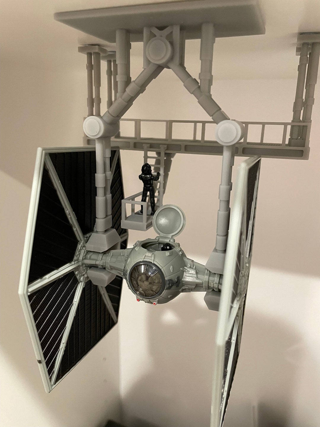 Tie Fighter Hanger and Catwalk 3D Printed Physical Product - Etsy
