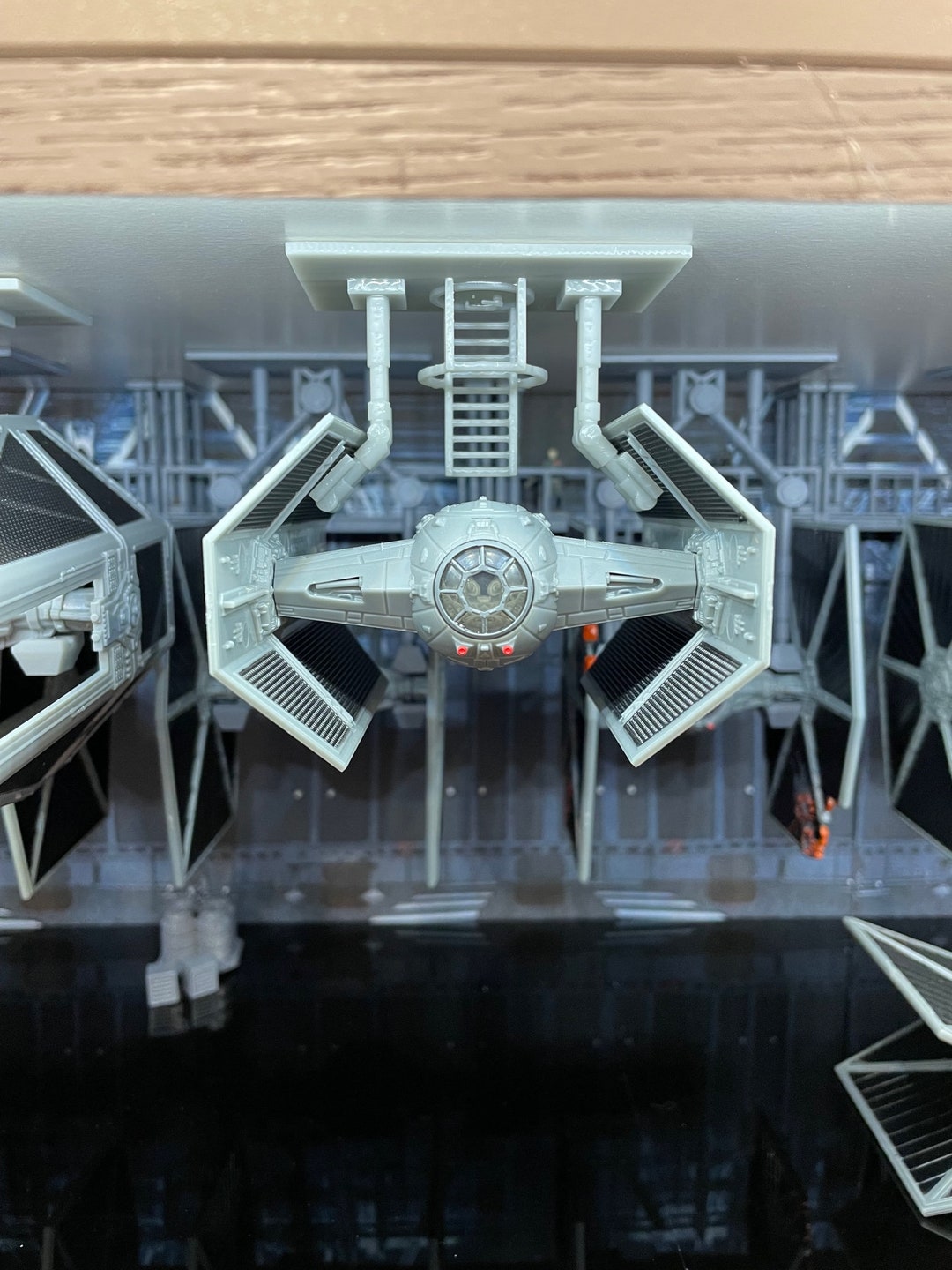 Star Wars Darth Vader Tie Fighter Hanger - 3d Print File - Etsy