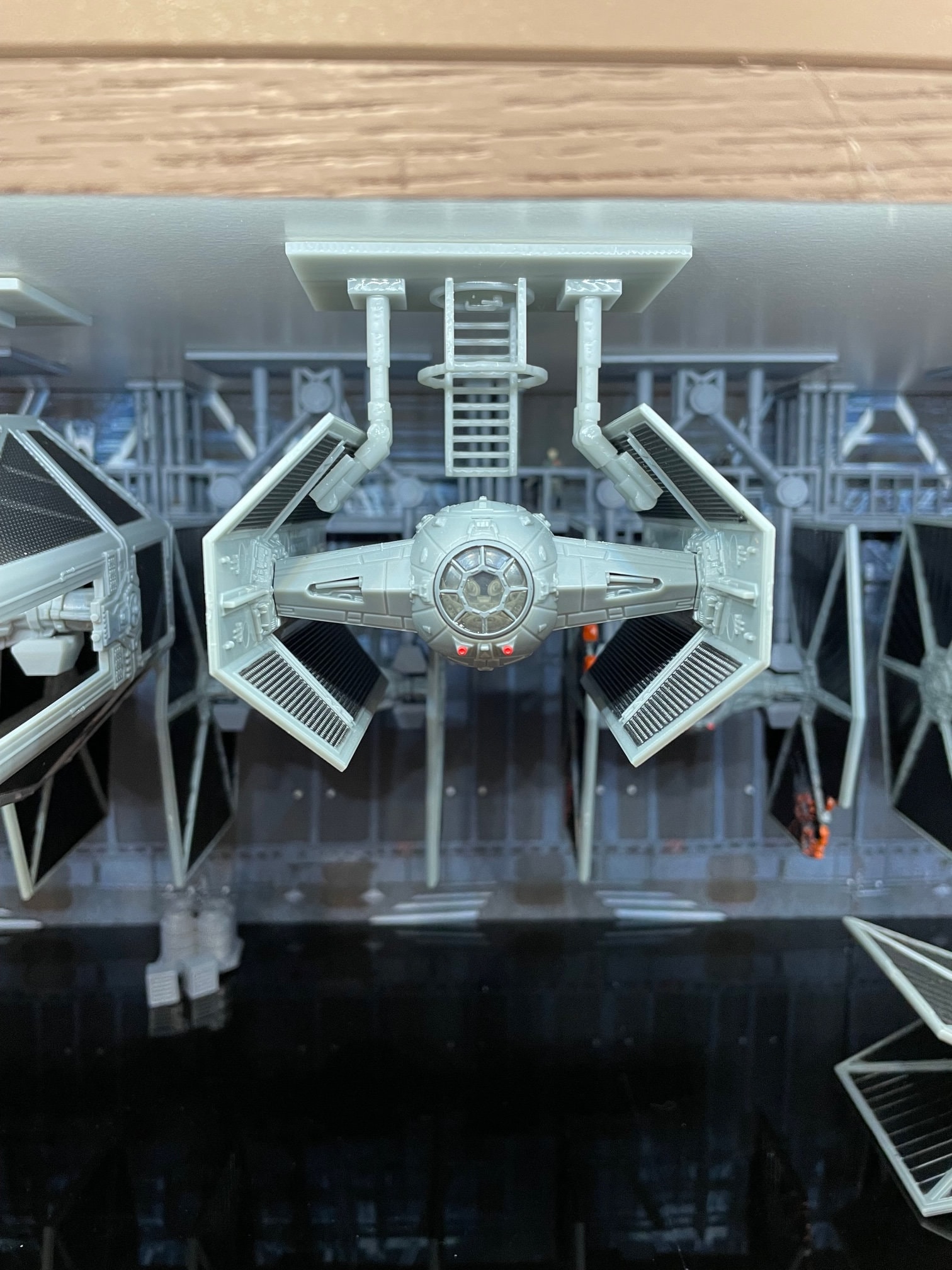 Star Wars Darth Vader Tie Fighter Hanger 3d Print File - Etsy