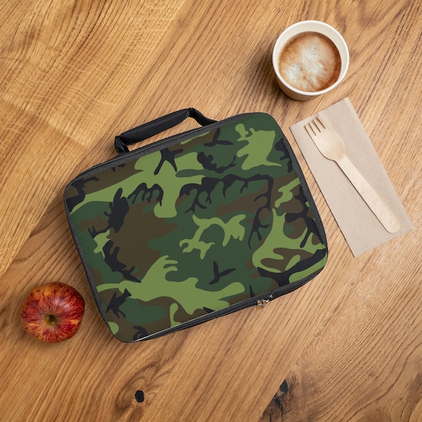 Camo Lunch Box - Etsy
