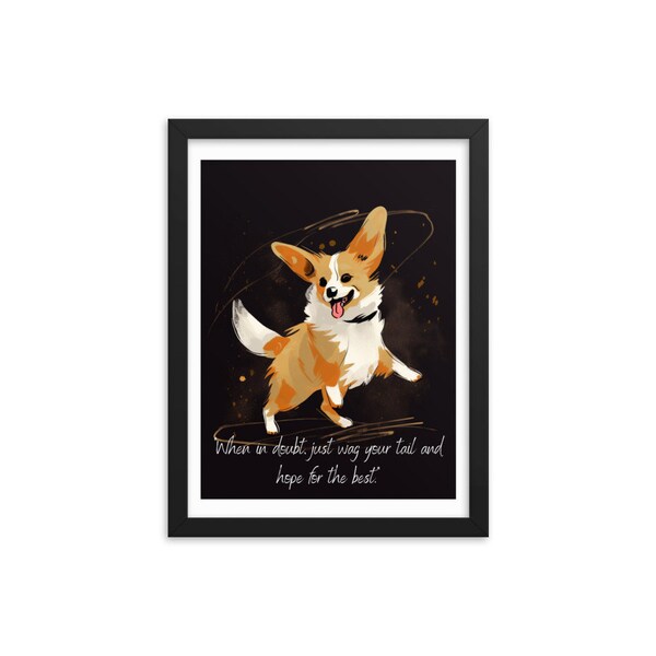 Wagging Tail Quote - Etsy