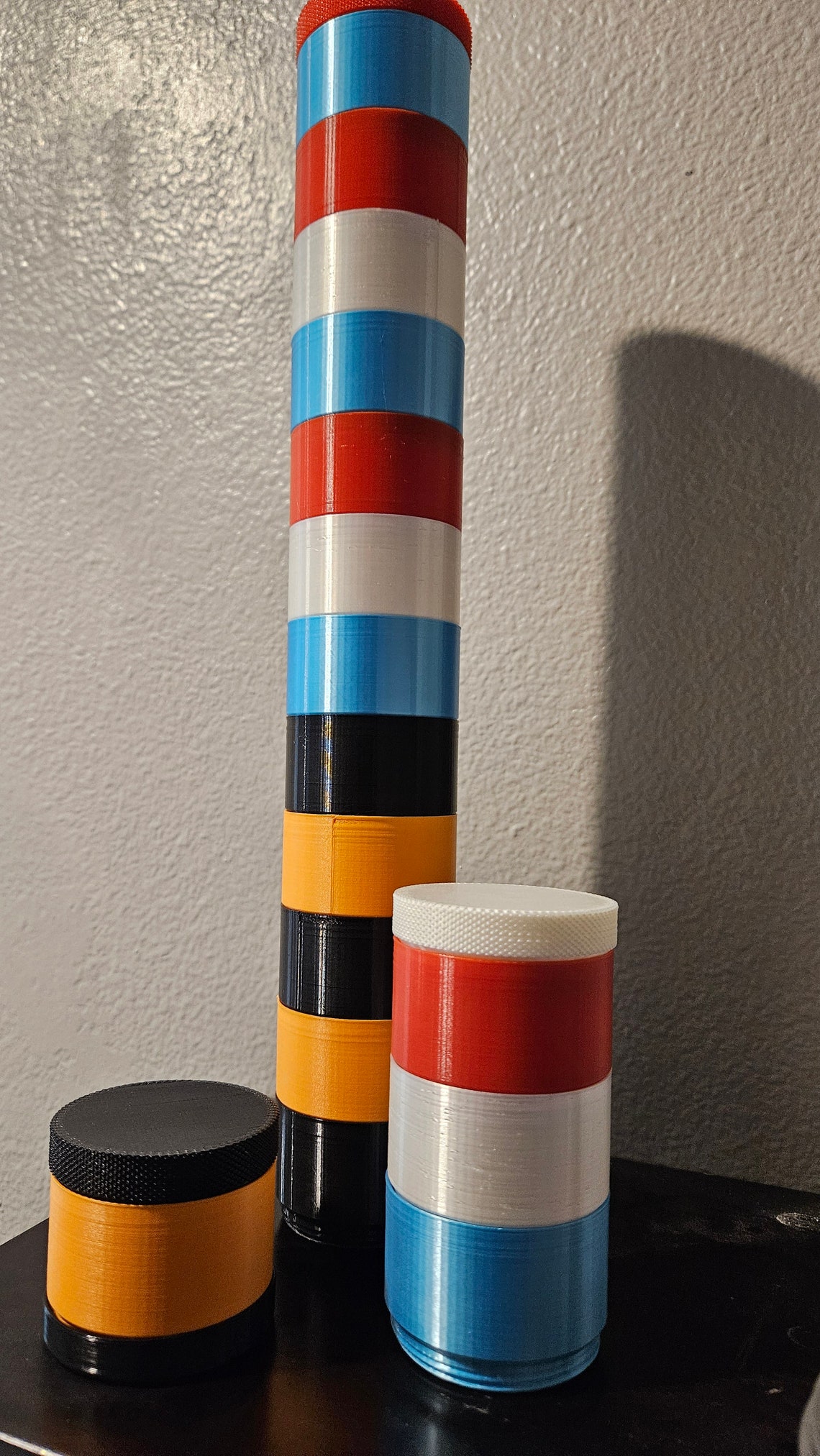 Stackable Containers STL 3D Print File. Small Parts Storage. Threaded ...