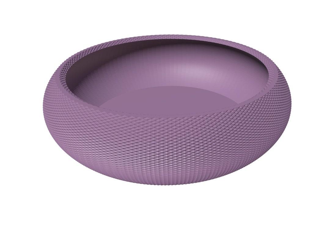 Knurled Catch-all Dish STL File: 3D Print Bowl (digital Download) - Etsy