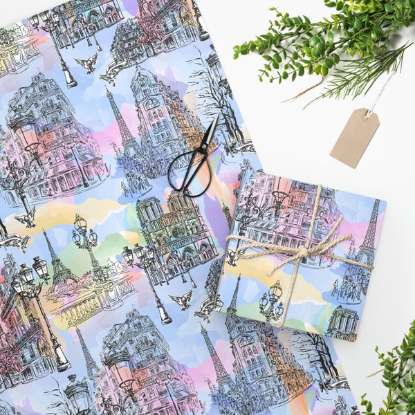 French Provincial Wrapping Paper - Etsy