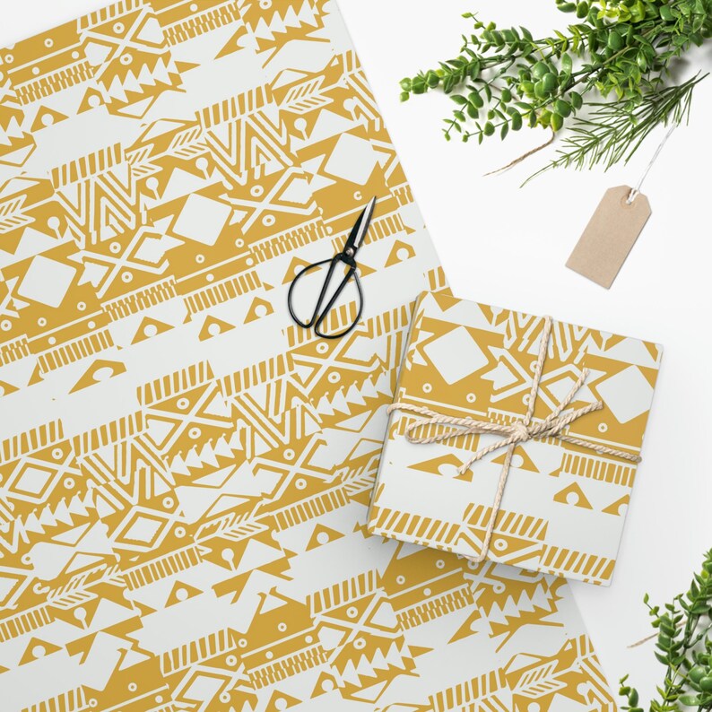 Kente Print Wrapping Paper, African Print Gift Wrap - Etsy