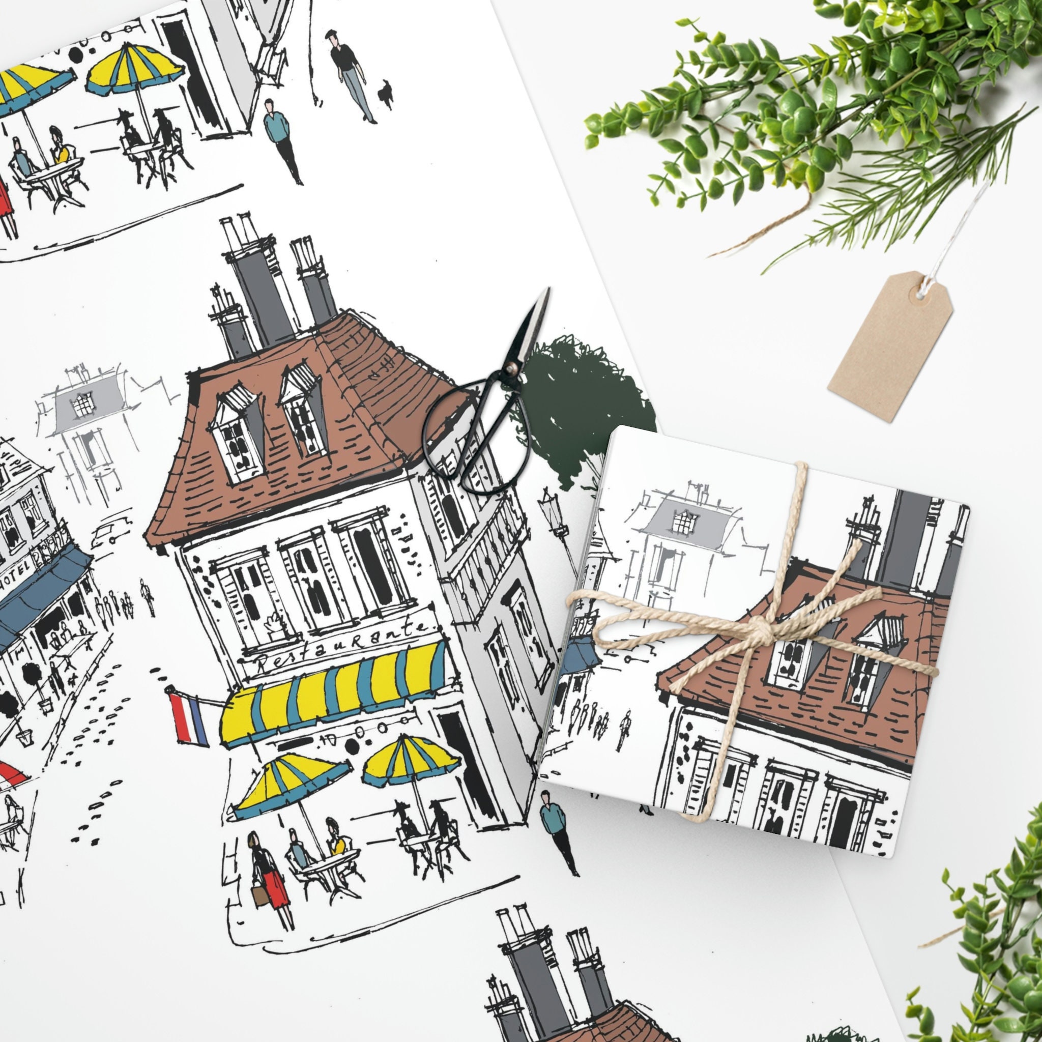 French Provincial Wrapping Paper French Wrapping Paper - Etsy